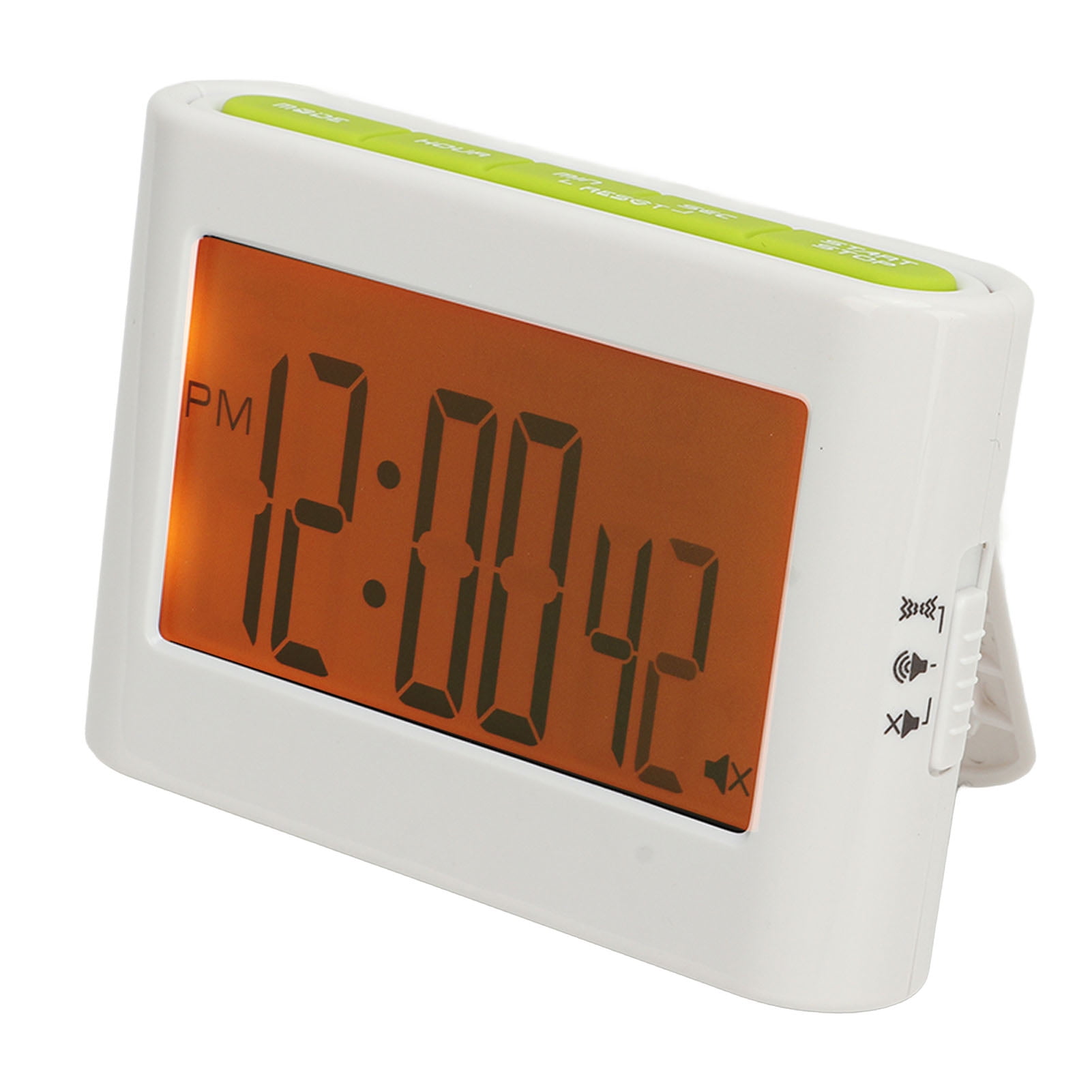 Digital Timer Countdown Up Back Light Vibration Sound Flash Alert with ...
