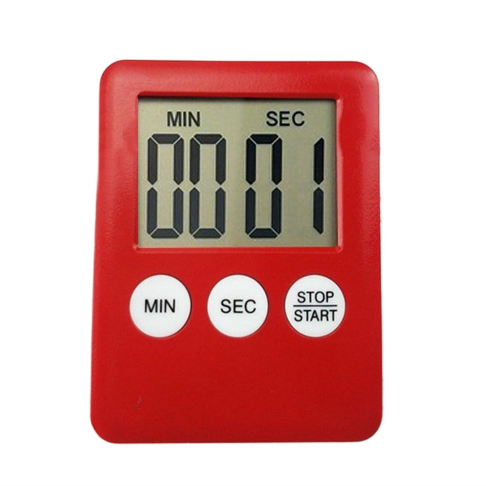 Digital Timer Mini Kitchen Timer with Alarm Installation for Cooking ...
