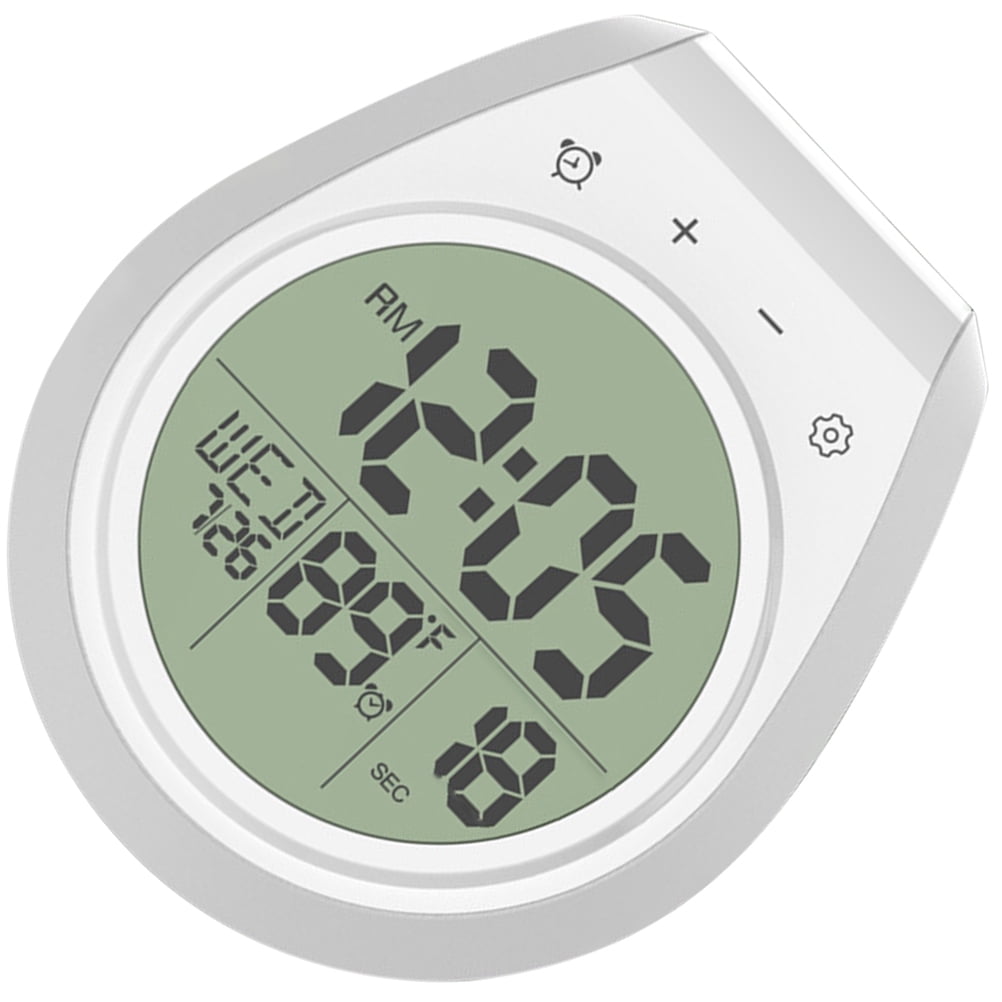 Digital Timer Shower Shut off Mute Wall-mounted Bathroom Watch Table ...
