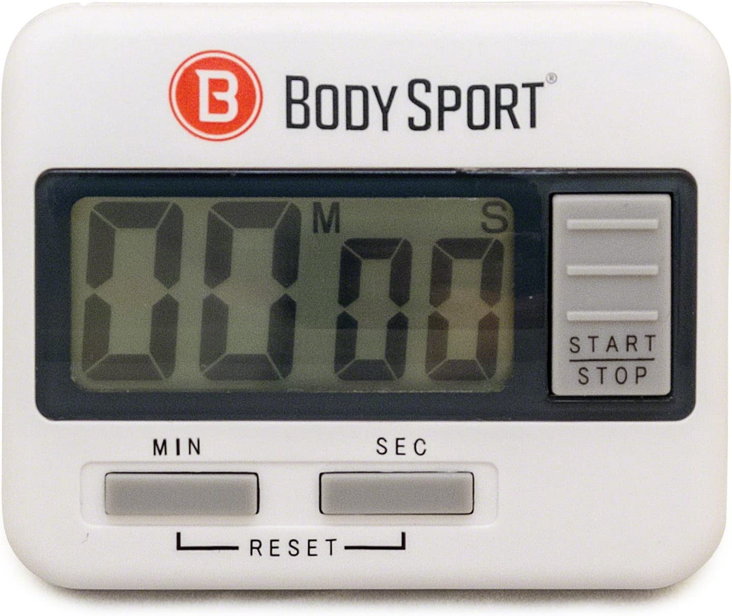 Digital Timer Stopwatch for Fitness & Exercise Routines - Easy to Use ...