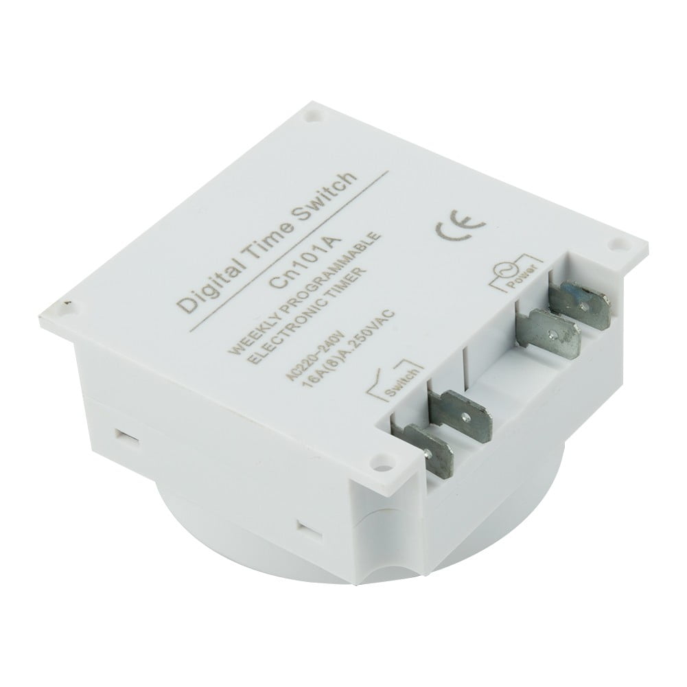 Digital Timers Dc/Ac 12V 16A Lcd Display Programmable Timer Switch - Walmart.com