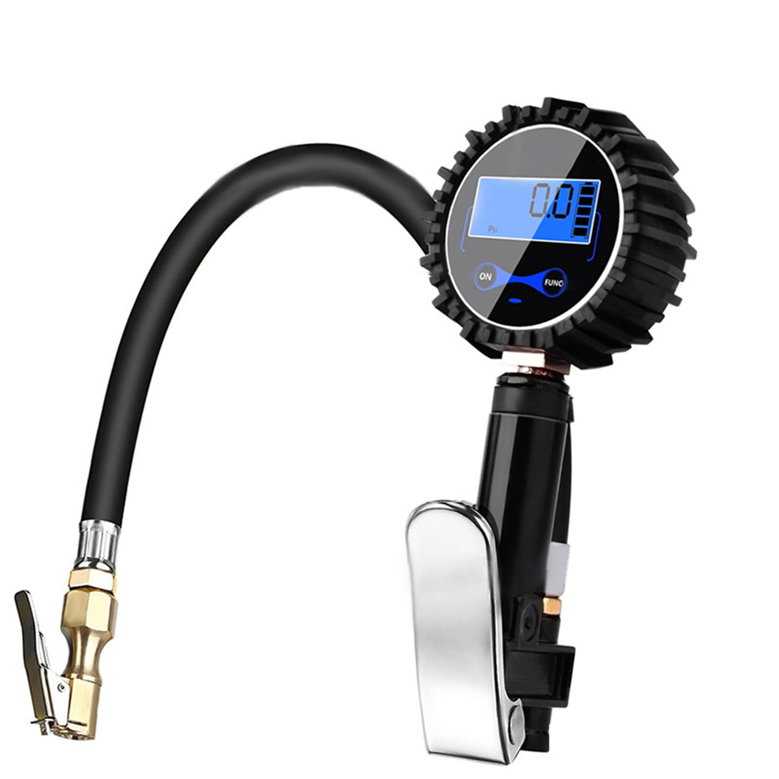 Digital Tire Inflator with Pressure Gauge 0-200PSI High Precision Tire ...