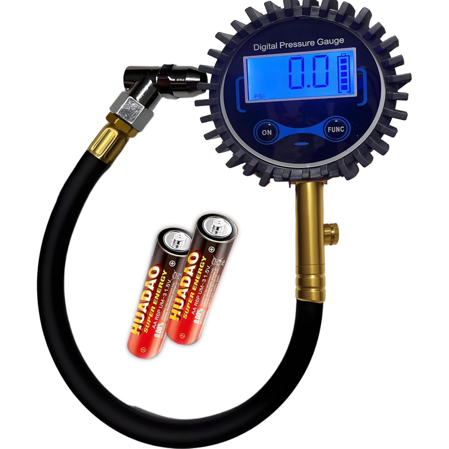 Digital Tire Pressure Gauge 250 PSI - Accurate Air Pressure Gauge for ...