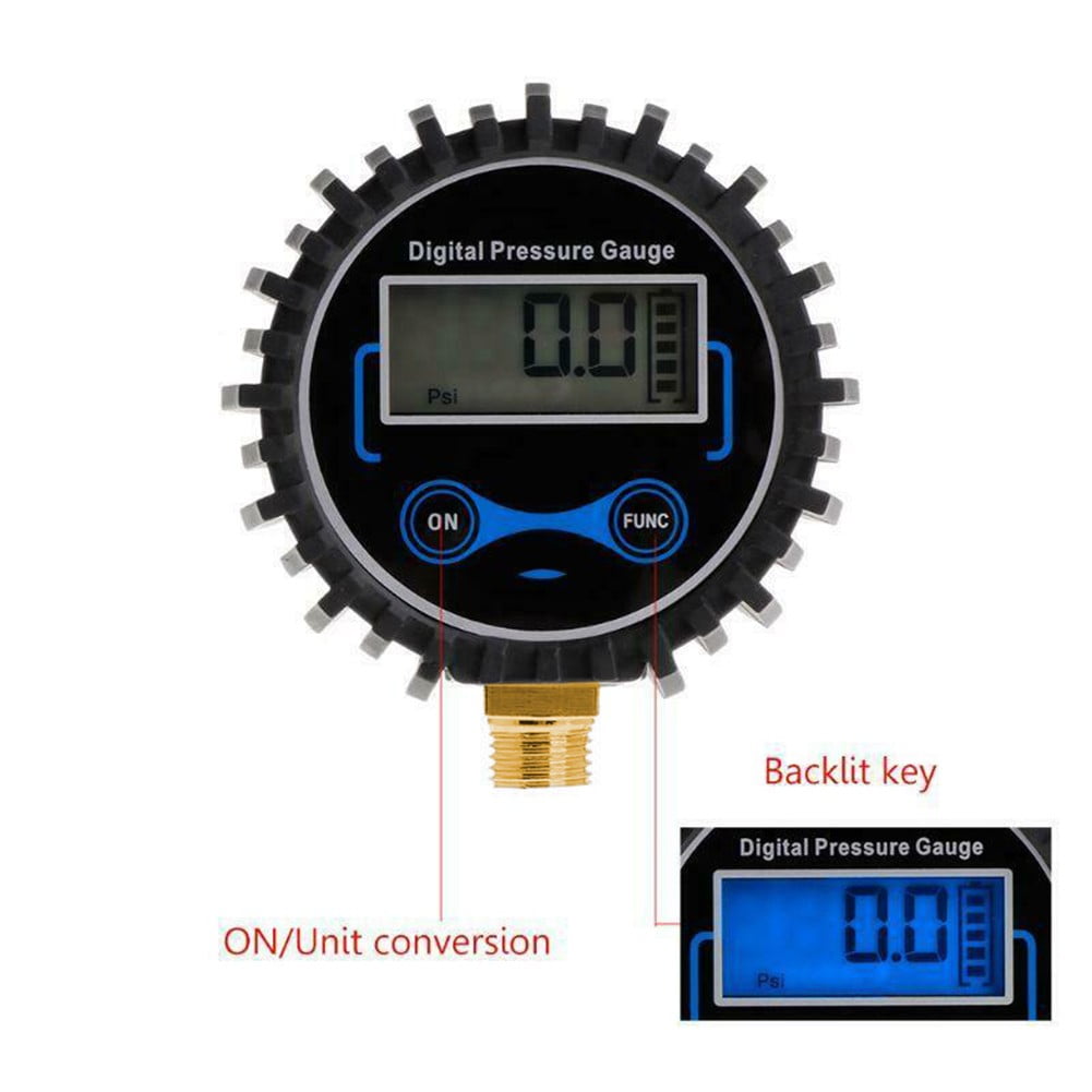 Digital Tire Pressure Gauge Air PSI Meter Car Motorcycle Tyre Pressure ...