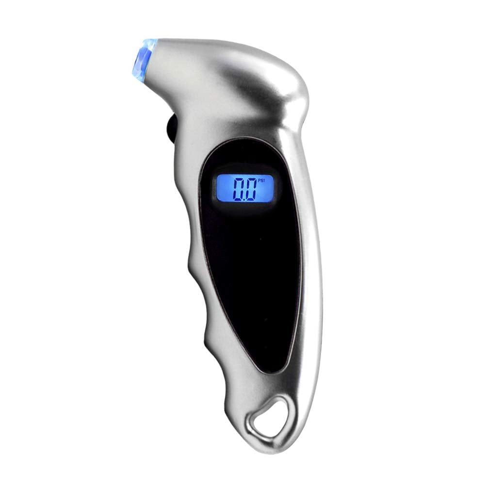 Digital Tire Pressure Gauge – Backlit Air Measurement Checker Tool for ...