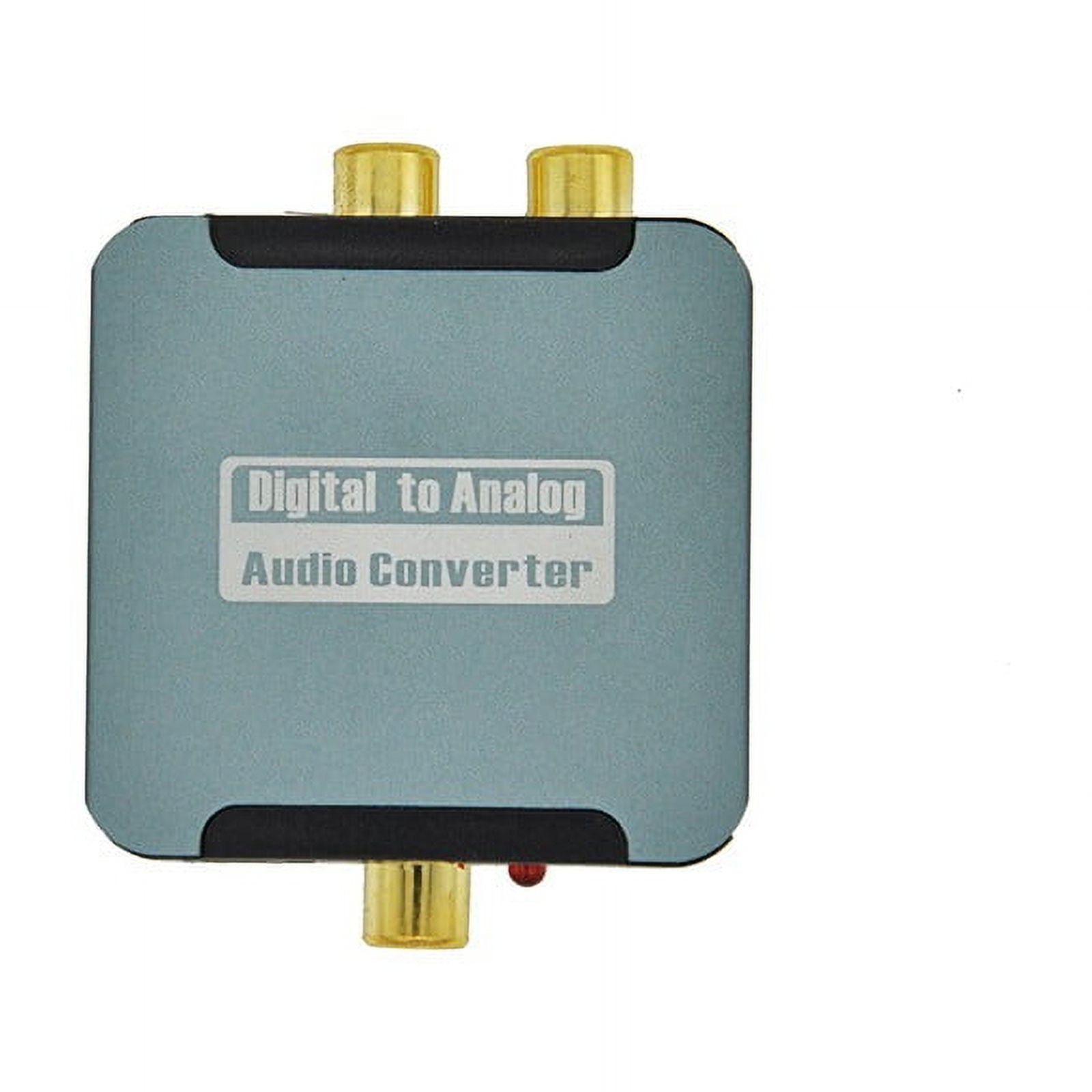 Digital To Analog Audio Converter Optical Spdif/Coaxial To for Rca L/R ...