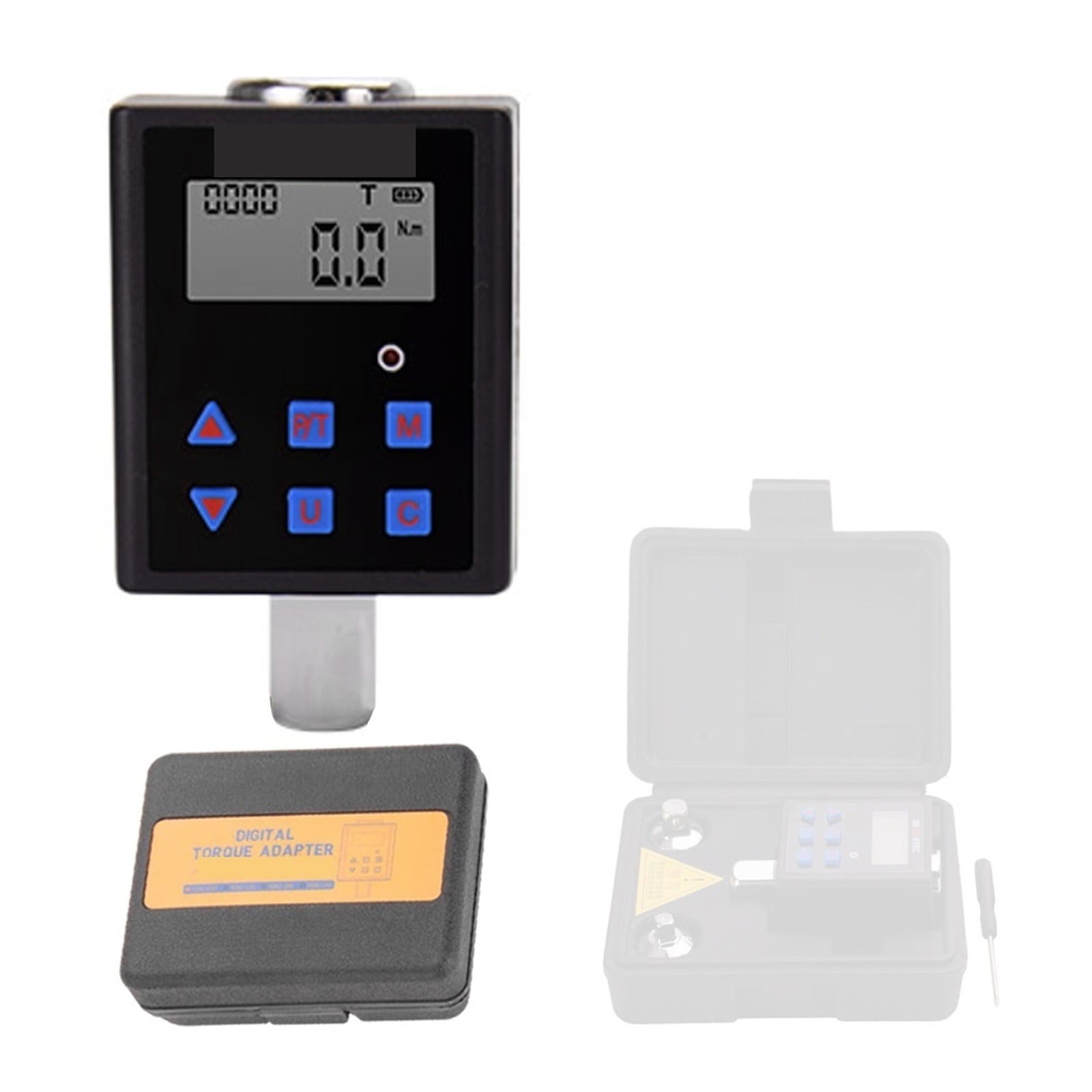 Digital Torque Meter 0.3-340 N.m Adjustable Torque Meter Adapter ...