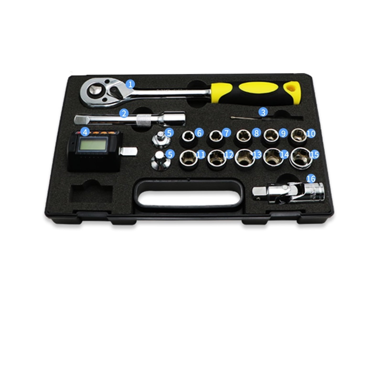 Digital Torque Meter Mini Torque Adapter 1/2'' With Backlight Ratchet ...