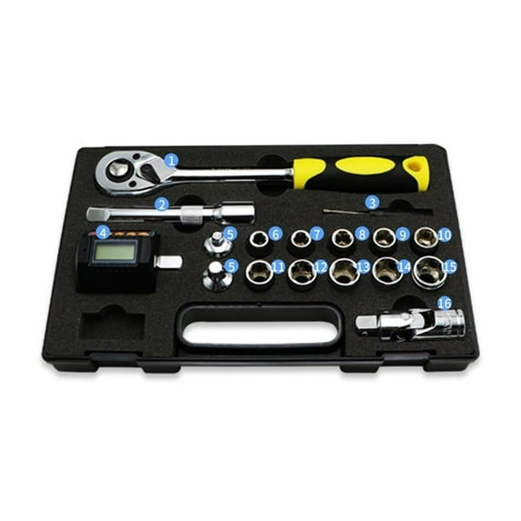 Digital Torque Meter Mini Torque Adapter 1/2'' With Backlight Ratchet ...