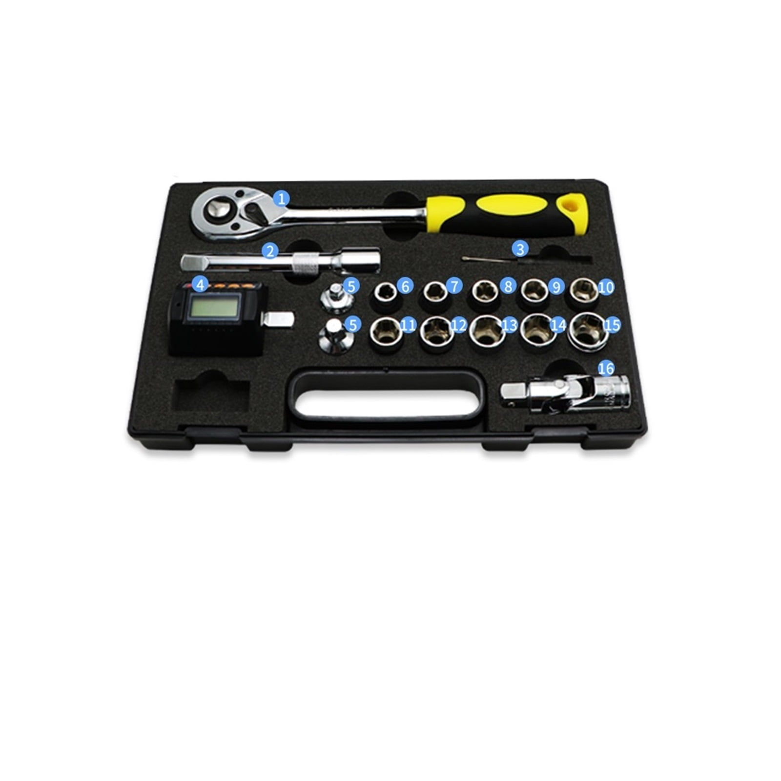 Digital Torque Meter Mini Torque Adapter 1/2'' With Backlight Ratchet ...