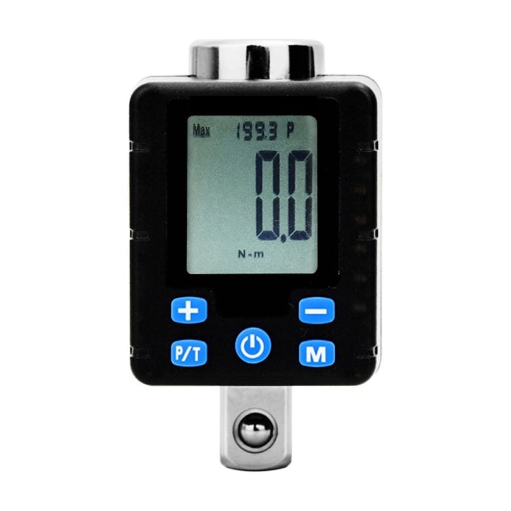 Digital Torque Wrench 0.3-340 Nm Adjustable Torque Meter Adapter ...