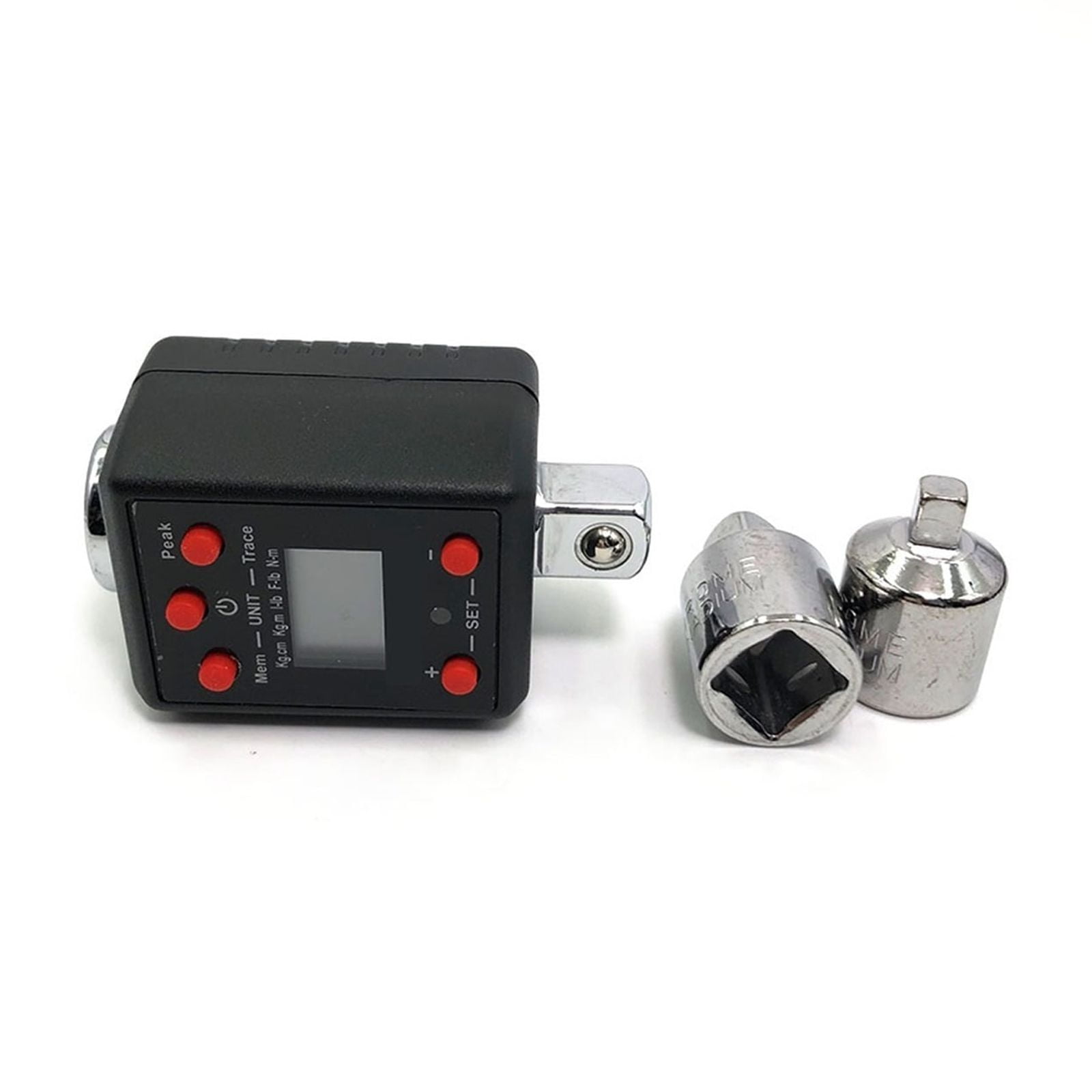 Digital Torque Wrench 1/2" Adjustable Measurement Adapter With Buzzer ...