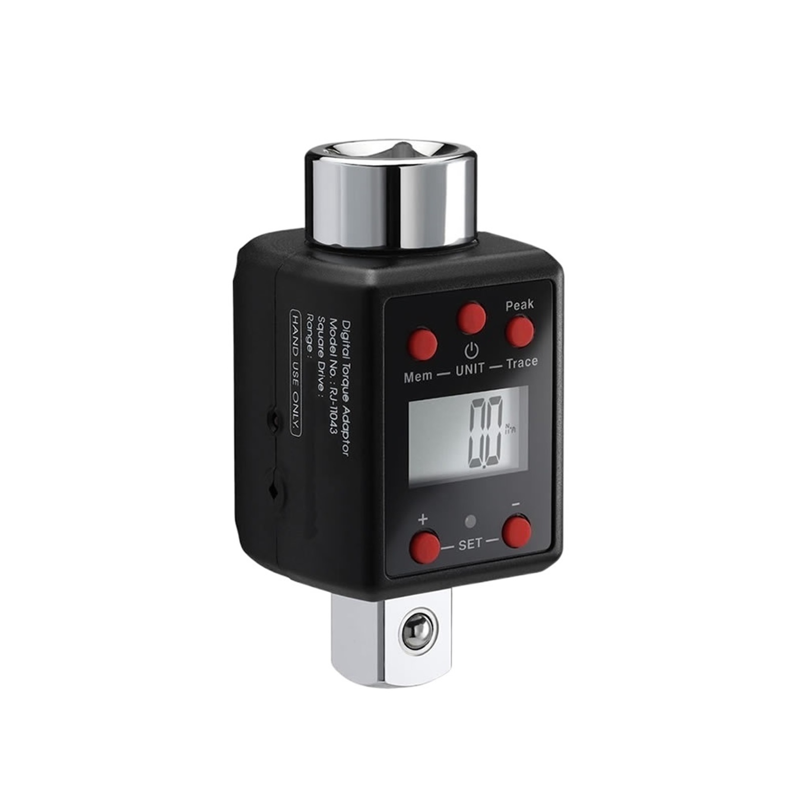 Digital Torque Wrench Rotary Angle Gauge 2- 200Nm Adjustable ...