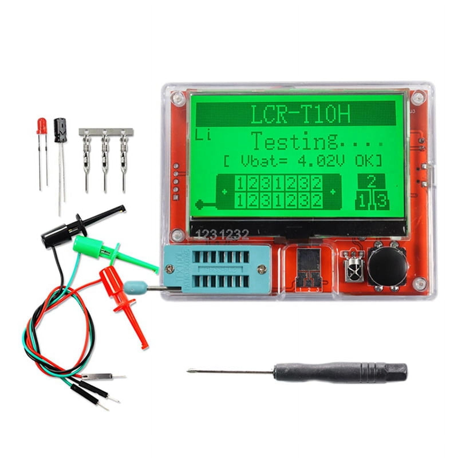 Digital Transistor Tester Multimeter Diode Triode Capacitance Meter MOS ...