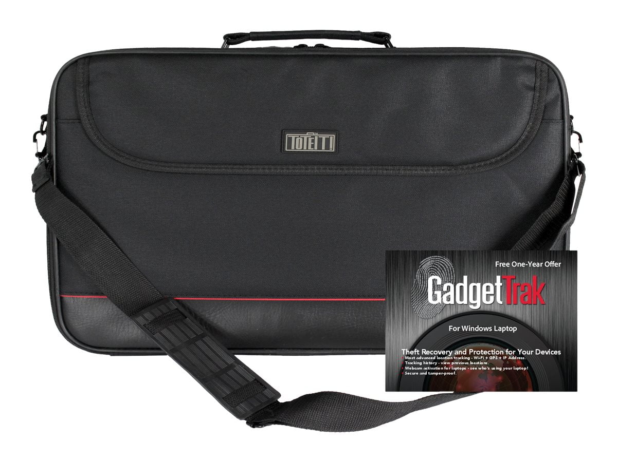 Digital Treasures ToteIt! Carrying Case for 17" Laptops, Black ...