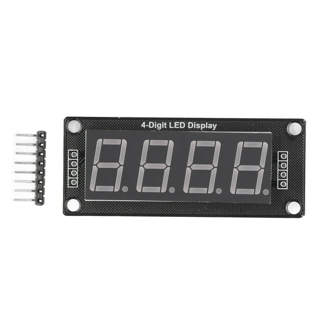 Digital Tube Display Module LED 4 Digit 7 Segment 0.56in TM1637 Drive ... Digital Tube Display Module LED 4 Digit 7 Segment 0.56in TM1637 Drive ...