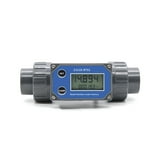 Digital Turbine Flow Meter, DN25-DN80 Electronic LCD Digital Display Flowmeter Liquid Water ...