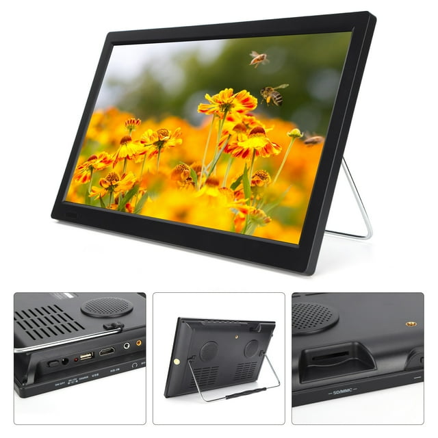 Digital Tv With Bracket LEADSTAR 13 Inch ATSC Digital TV Portable HD ...