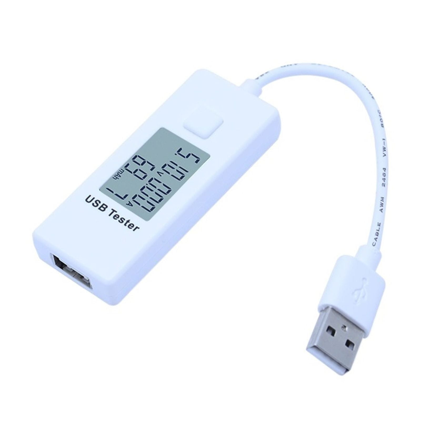 Digital USB Capacity Tester Voltage Current Capacity Energy Test Type-C ...