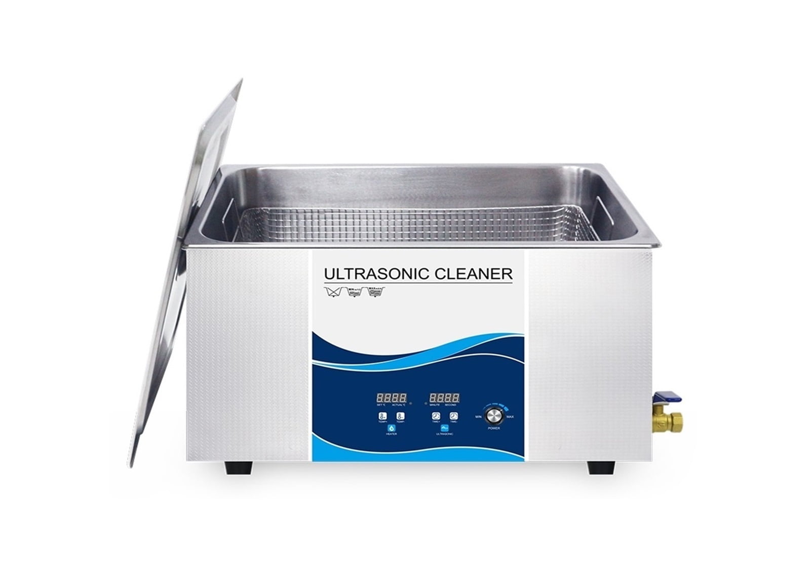 Digital Ultrasonic Cleaner 15L 540W Heating Timer Piezoelectric ...