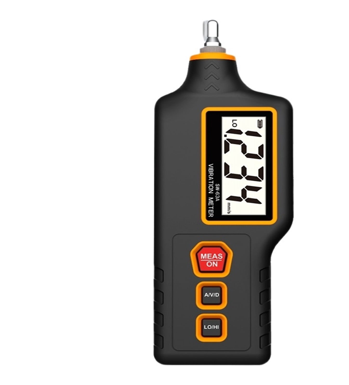 Digital Vibration Meter SW-63A High Precision Vibrometer 0.1-199.9m/S² ...