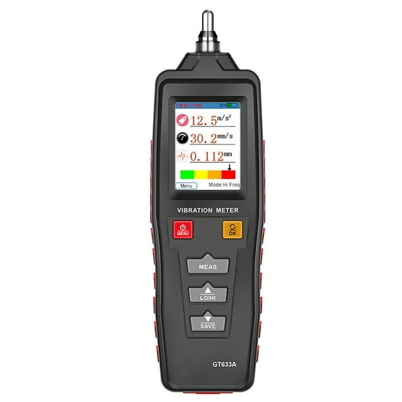 Digital Vibration Meter With LCD Display For Accurate Accelerations ...