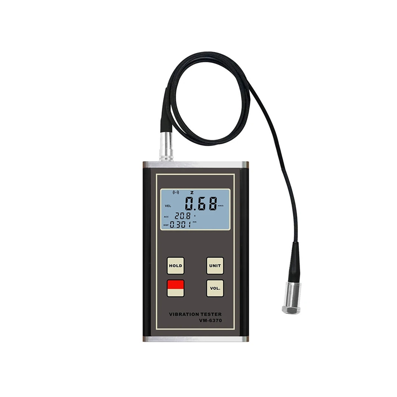 Digital Vibration Tester VM-6370 Frequency 10Hz~10KHz Acceleration ...