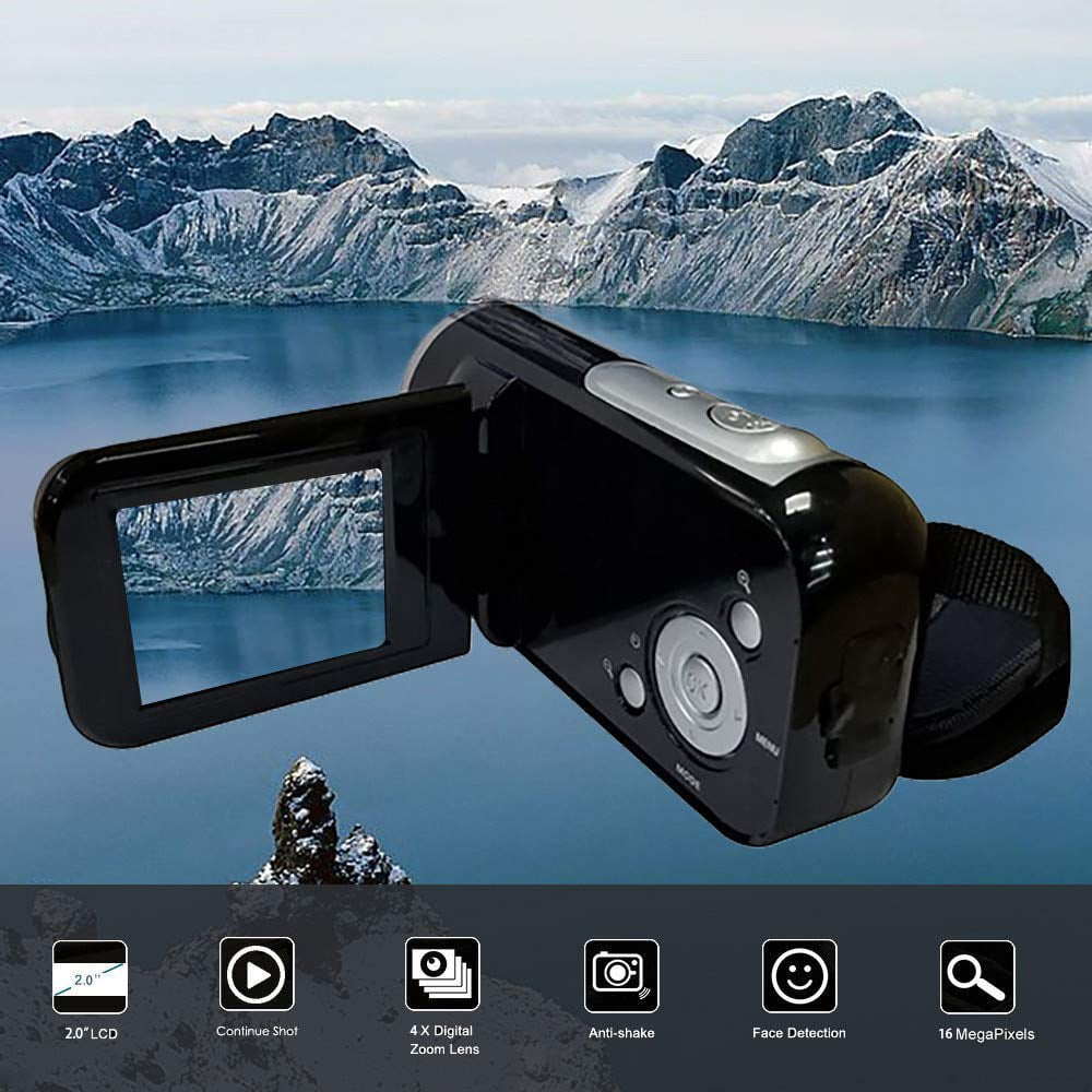 Digital Video Camcorder 2 inch TFT Display 16 Million Pixels Video ...