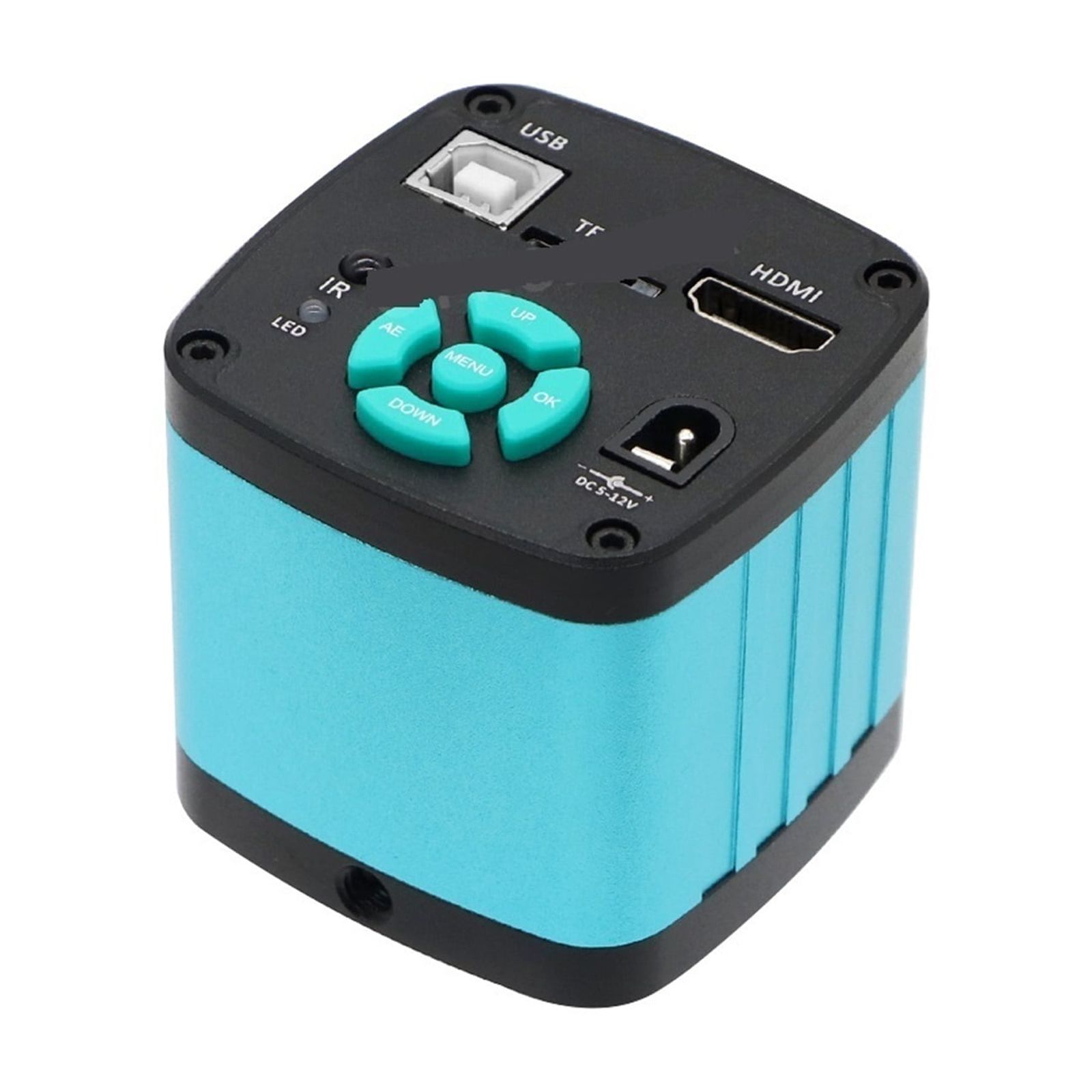 Digital Video Industrial Microscope 48MP 1080P 4K Camera +130X C-Mount ...