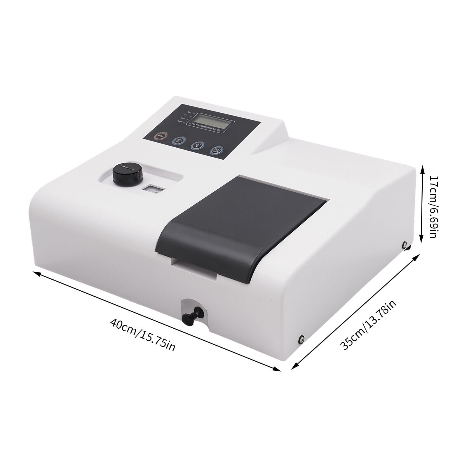 Digital Visible Spectrophotometer 350-1020nm Laboratory Spectrometer ...