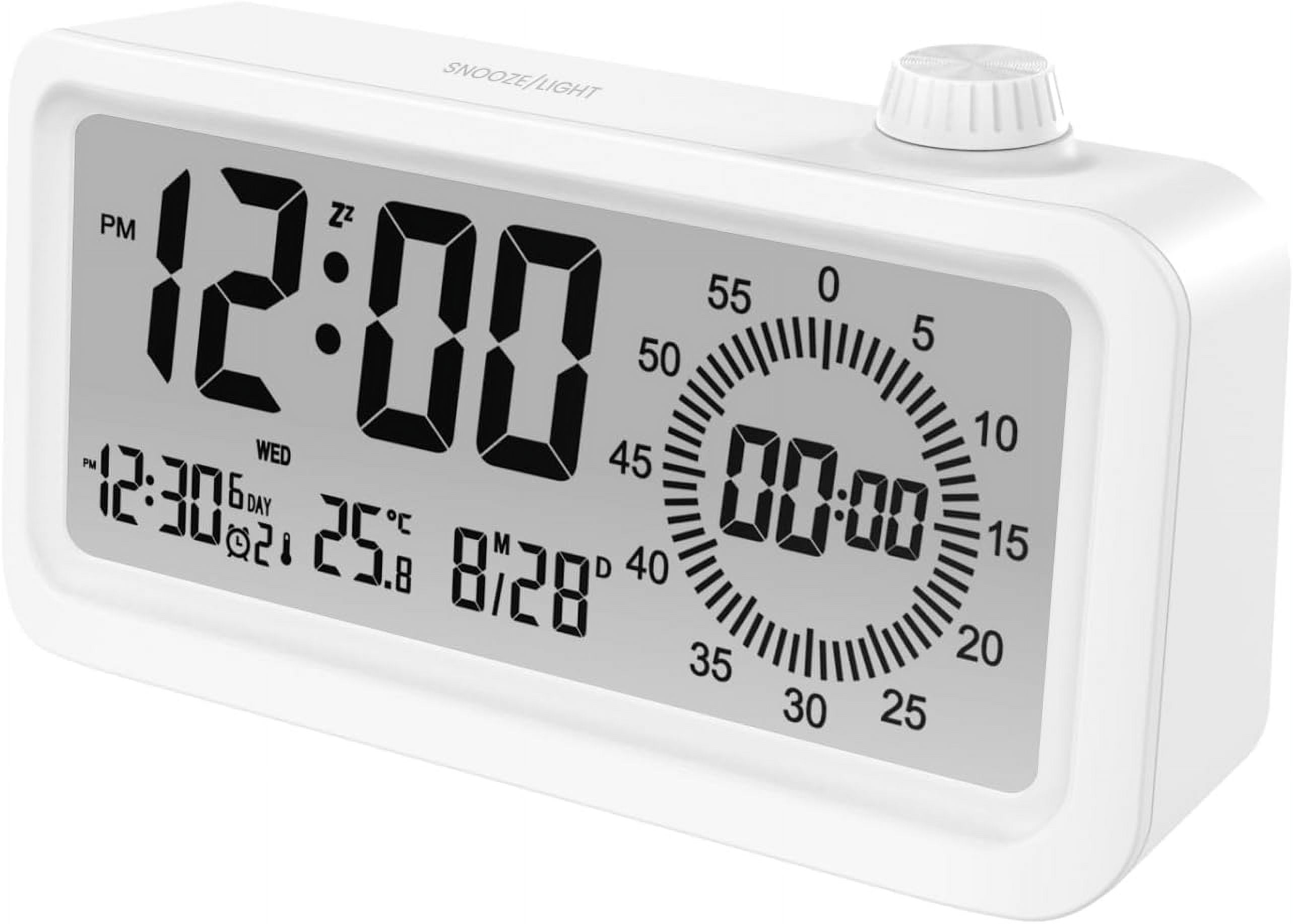 Digital Visual Time Manager Clock, Multifunctional Electronic Alarm ...