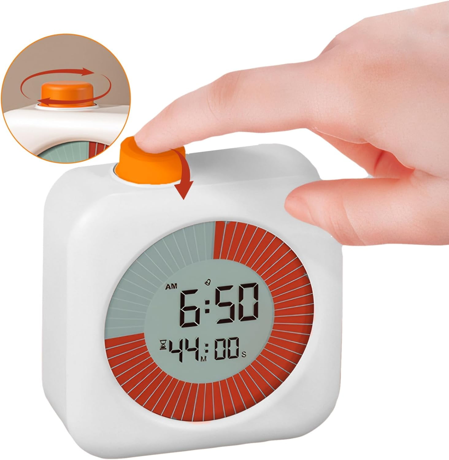 Digital Visual Timer, 60-Minute Productivity Timer for Kids and Adults ...
