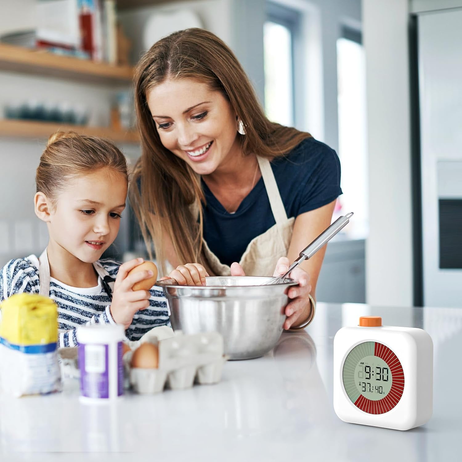 Digital Visual Timer, 60-Minute Productivity Timer for Kids and Adults ...