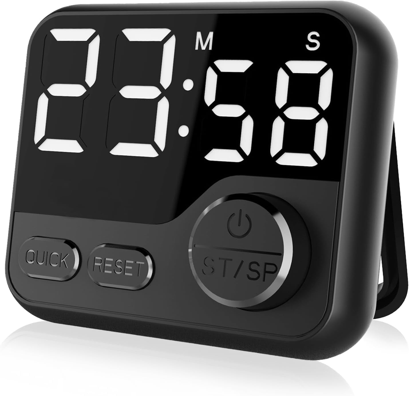 Digital Visual Timer for Kids, CountUp & Countdown Kitchen Timer ...