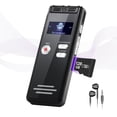 Meikoko Digital Voice Activated Recorder, 128GB, HD Dual MIC, Noise ...