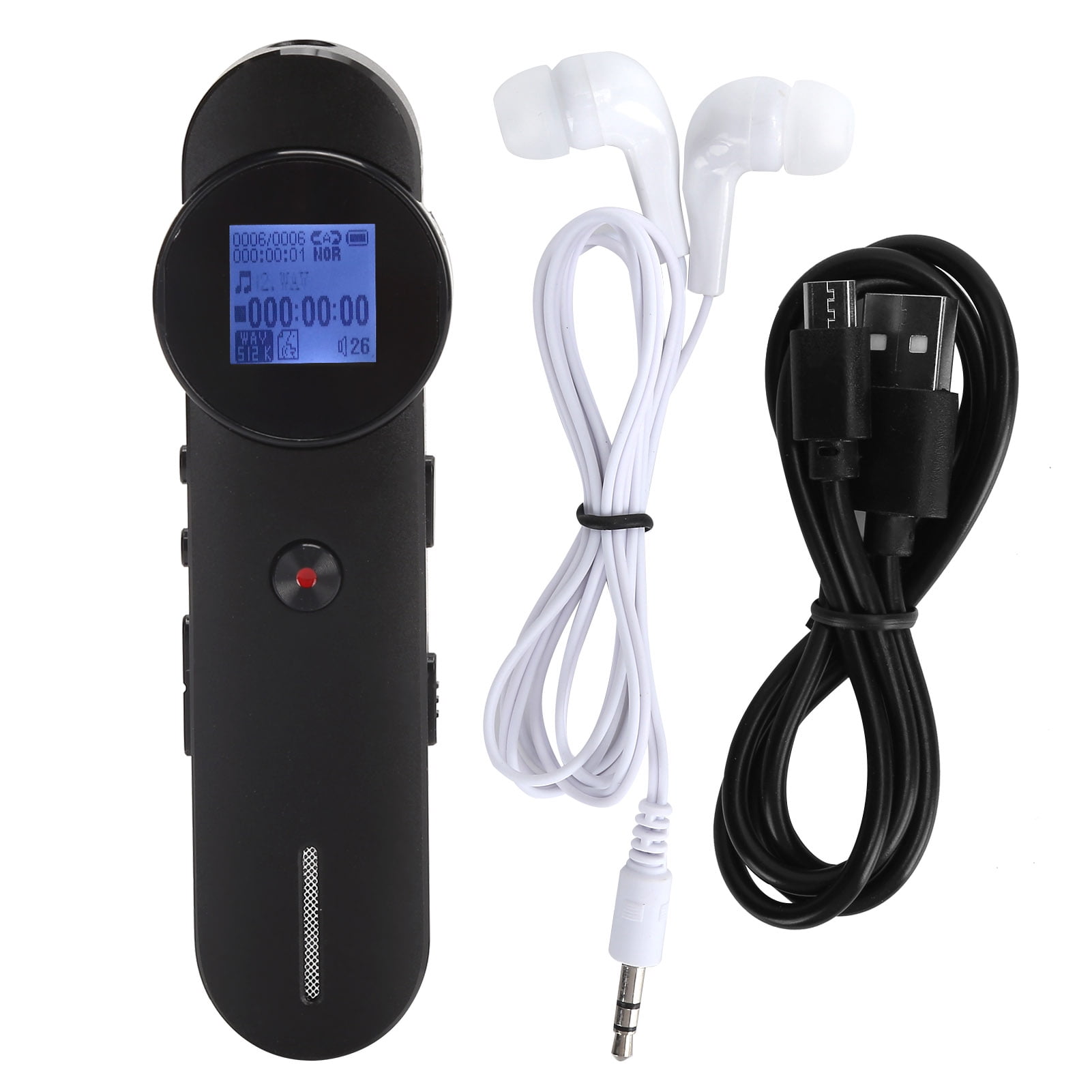 Digital Voice Activated Recorder with Playback, 32GB Capacity, Ideal ...