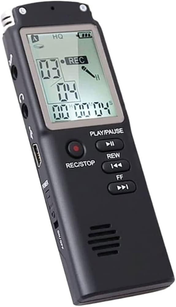 Digital Voice Recorder Device, Voice Activated Recorder with Playback ...