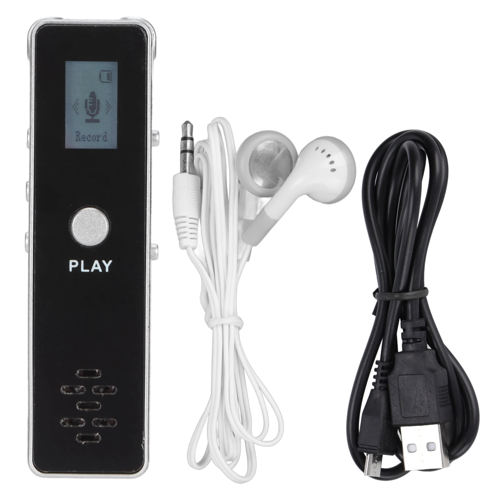 Digital Voice Recorder Noise Reduction Stereo Screen Audio Recording ...