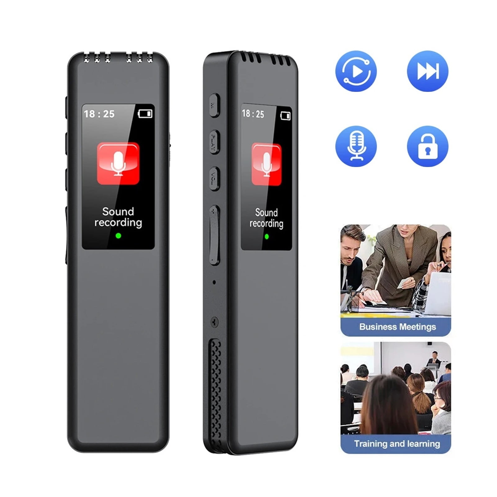 Digital Voice Recorder Pen Max Support SD Card Portable MP3 Player ...