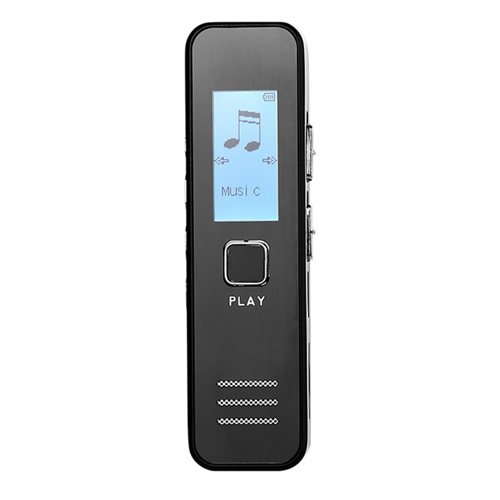Digital Voice Recorder Small Pocket-Size Recording Device with External ...