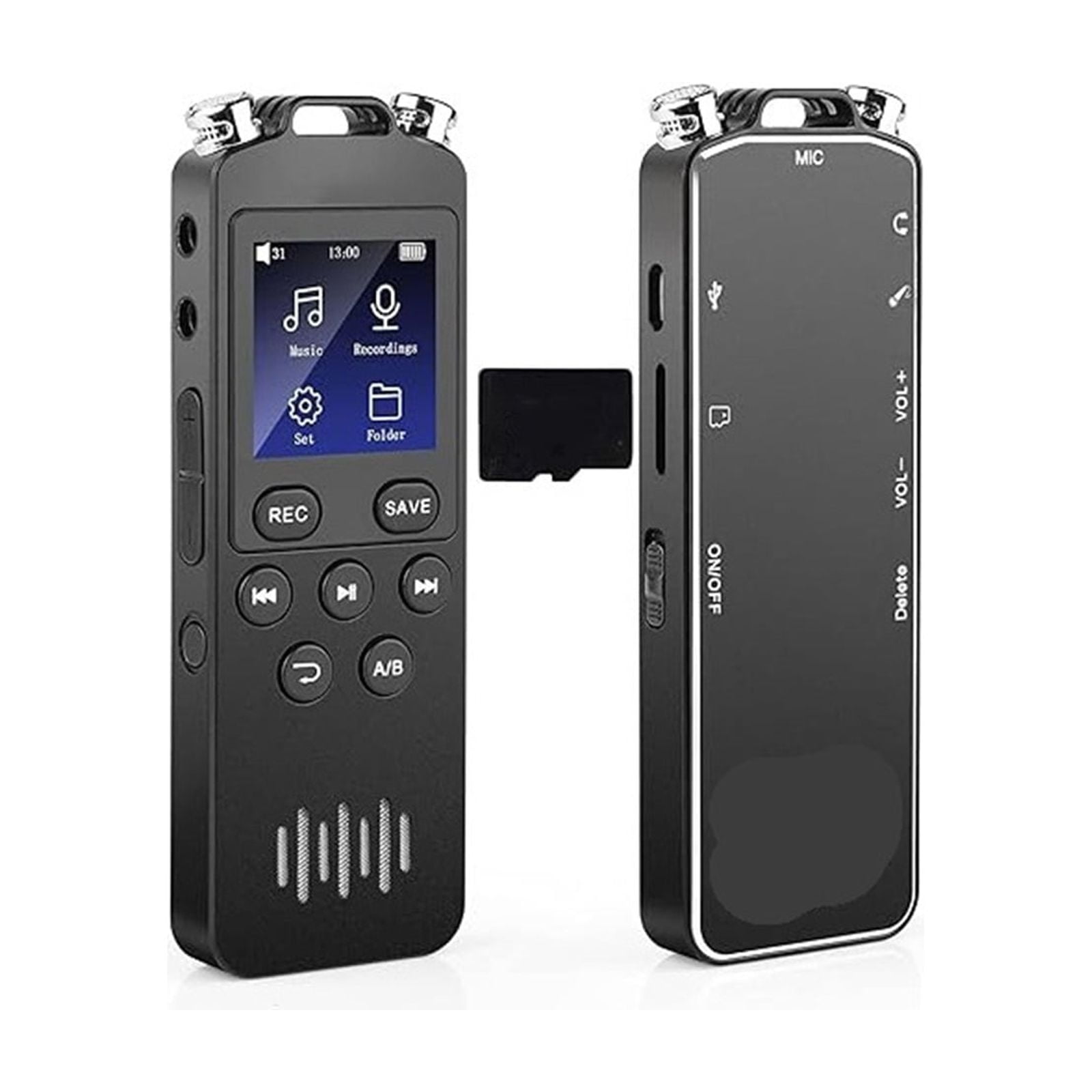 Digital Voice Recorder Voice Activated Recorder for Lectures Meetings ...