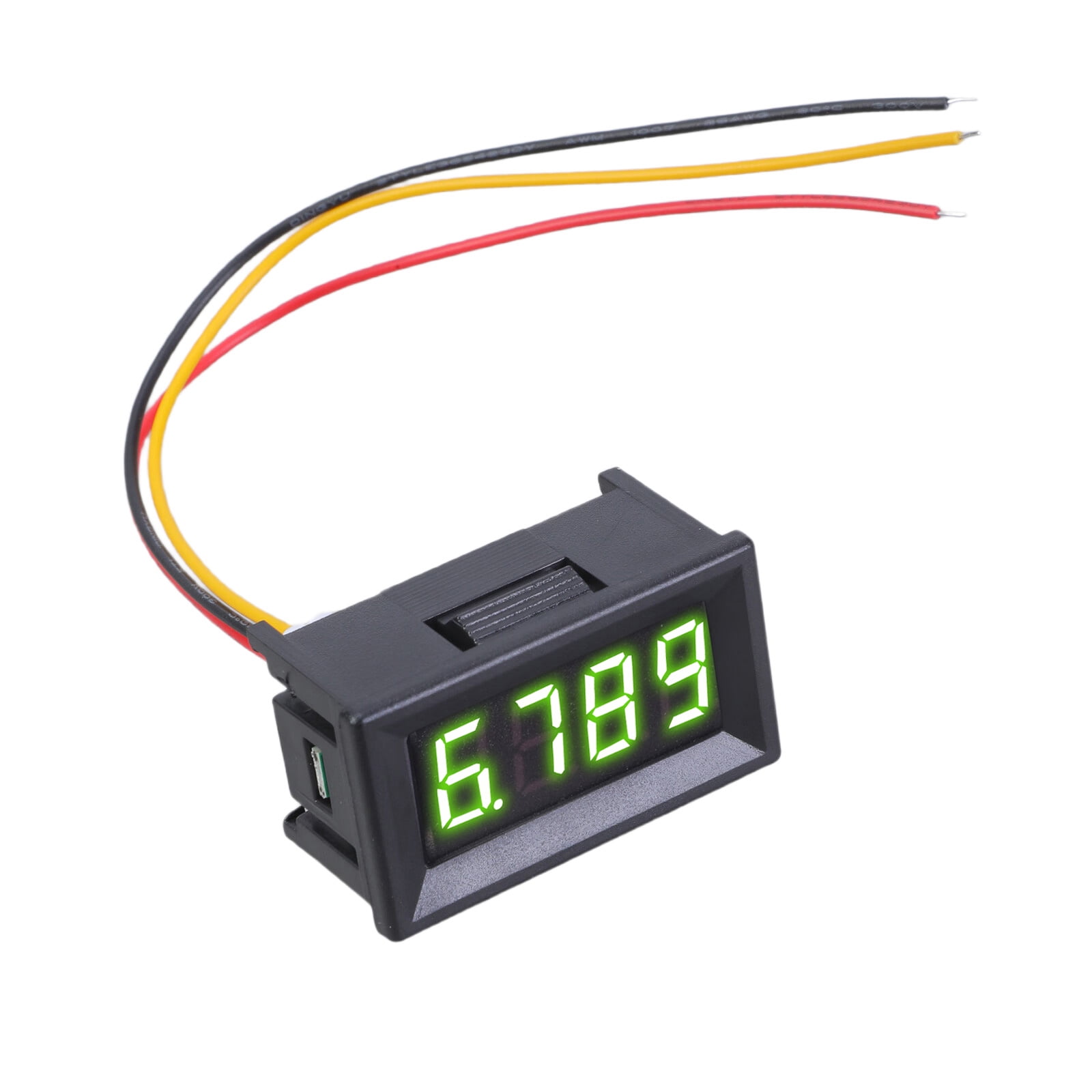 Digital Voltmeter 0-100V Voltages Measurement Tool 0.36Inch LED Display ...