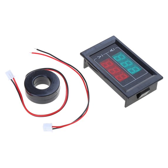 Digital Voltmeter Ammeter Dual-Display Voltage Detectors Current Meter ...