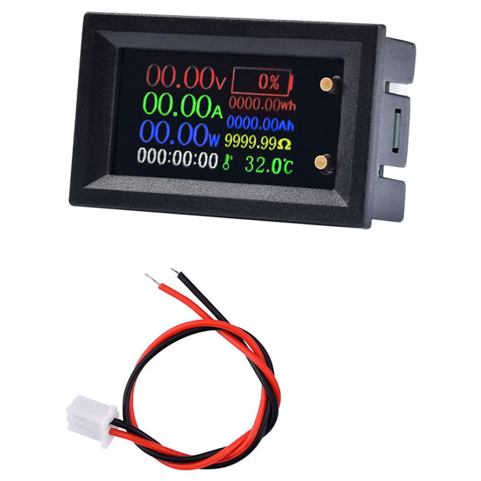 Digital Voltmeter Ammeter Multifunction Tester IPS Voltage Current ...