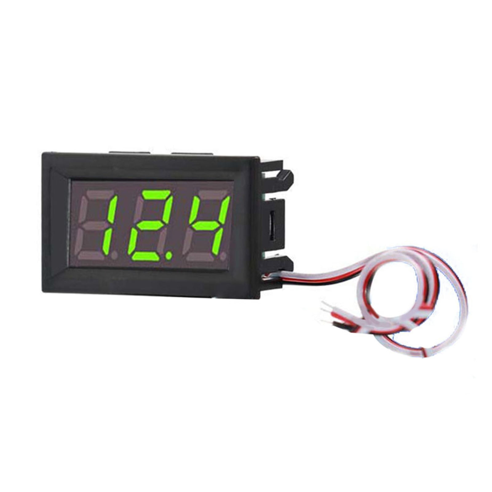 Digital Voltmeter DC0.00V-30.0V Digital Voltmeter Voltage Panel Meter ...