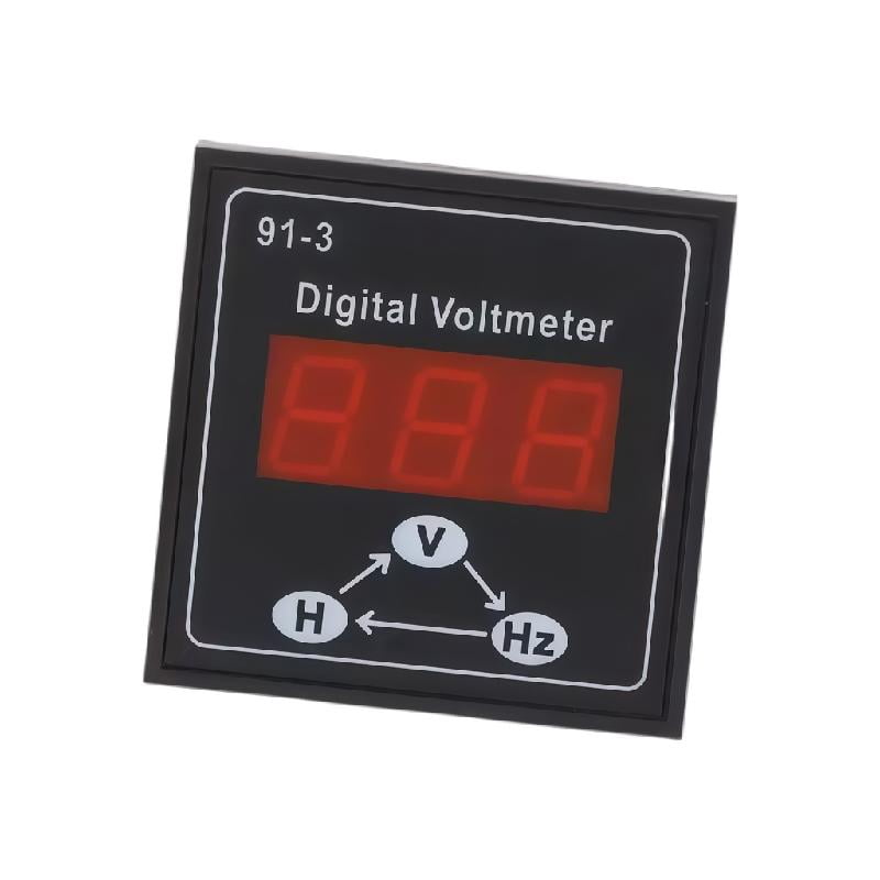 Digital Voltmeter For Generators Single Phase 3 Phase Voltages Meter ...