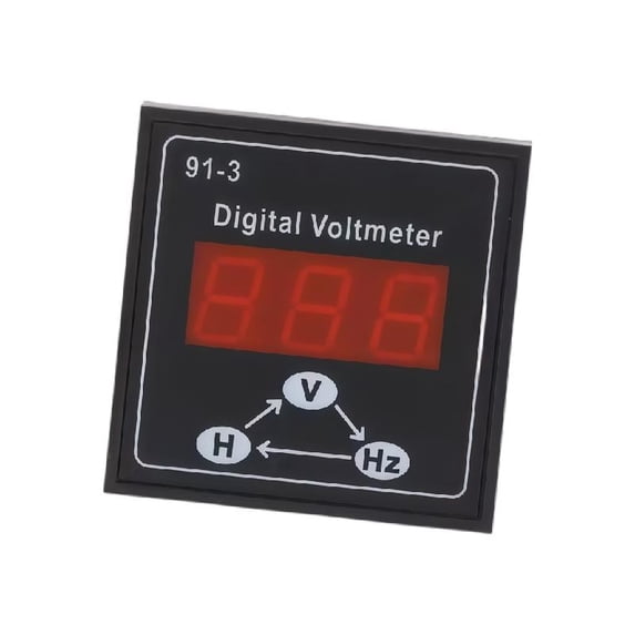 Digital Voltmeter For Generators Single Phase 3 Phase Voltages Meter ...