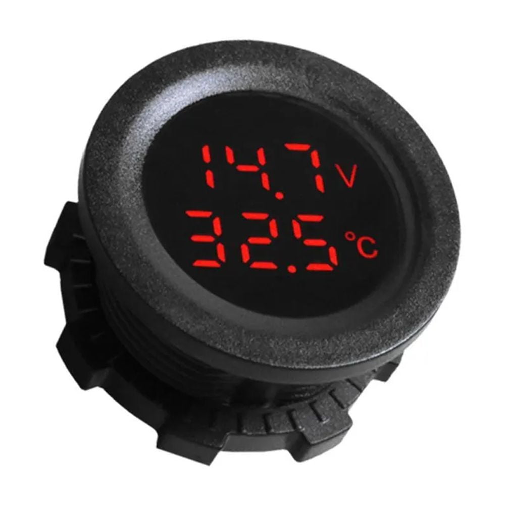 Digital Voltmeter LED Digital Display Voltmeter Car Voltage Current ...