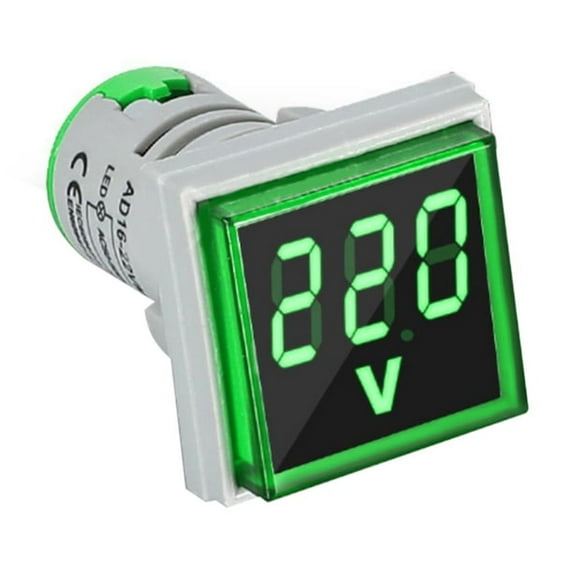 Digital Voltmeter Panel Voltages Indicates Simple Use for Home ...