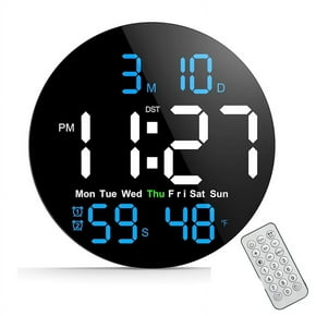 Digital Clock Seconds